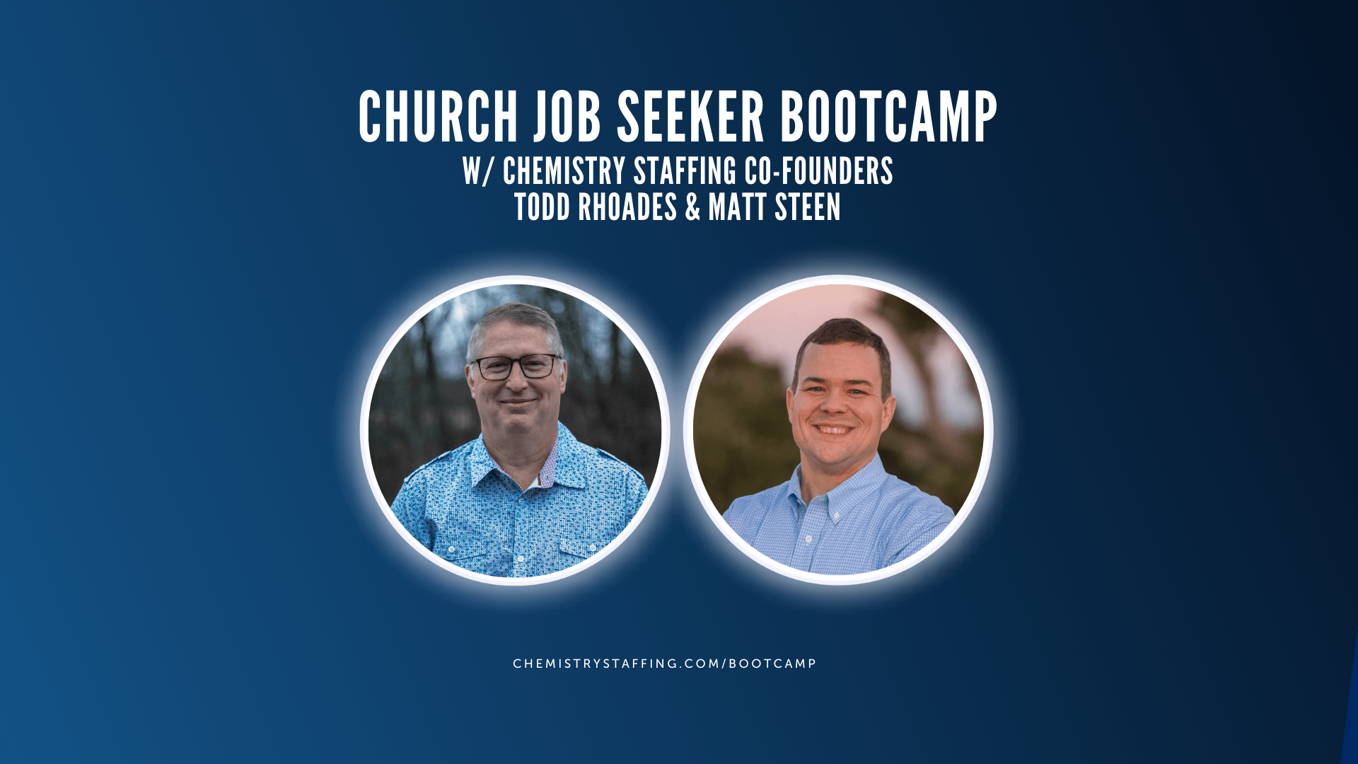 Church Job Seeker Bootcamp - Chemistry Staffing